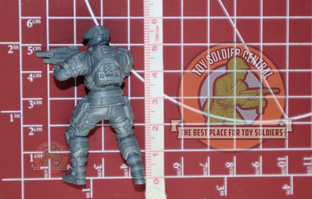 Halo Reach | UNSC | Army Trooper Toy Soldier Squad | Series One | 54mm ...