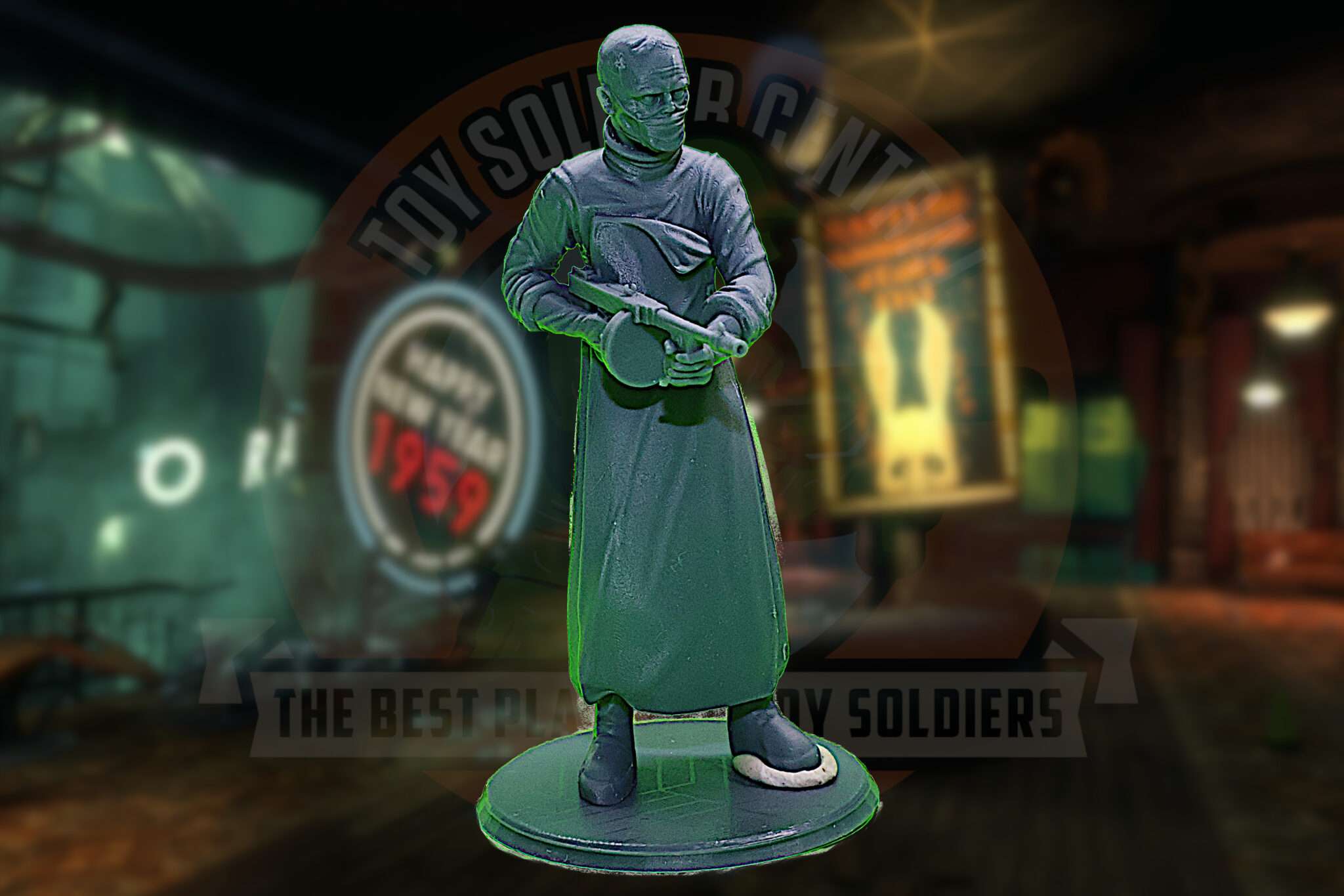 Bioshock | Dr. Grossman Splicer Toy Soldiers | 54mm Scale - Toy Soldier ...