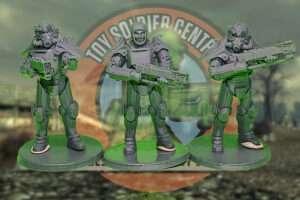 Fallout | Brotherhood Of Steel | Power Armor Toy Soldiers | Series One ...