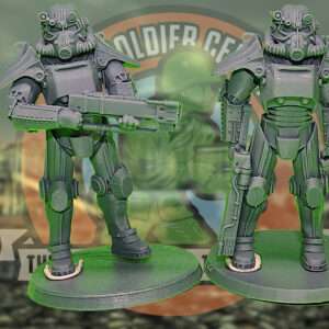 Fallout | Brotherhood Of Steel | Power Armor Toy Soldiers | Series One ...