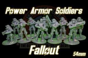 Fallout | Brotherhood Of Steel | Power Armor Toy Soldiers | Series One ...