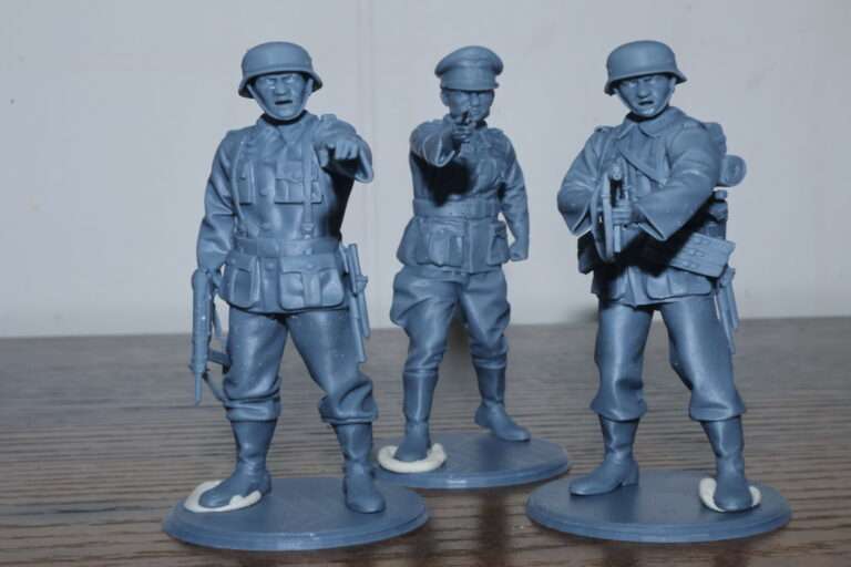 World War 2 Toy Soldiers - 3D Printed Army Men Bundle