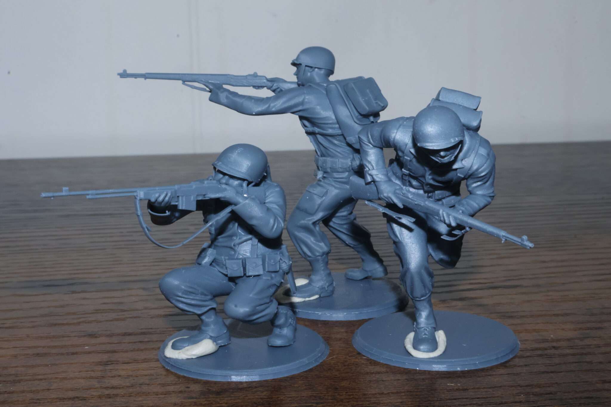 World War 2 Toy Soldiers - 3D Printed Army Men Bundle