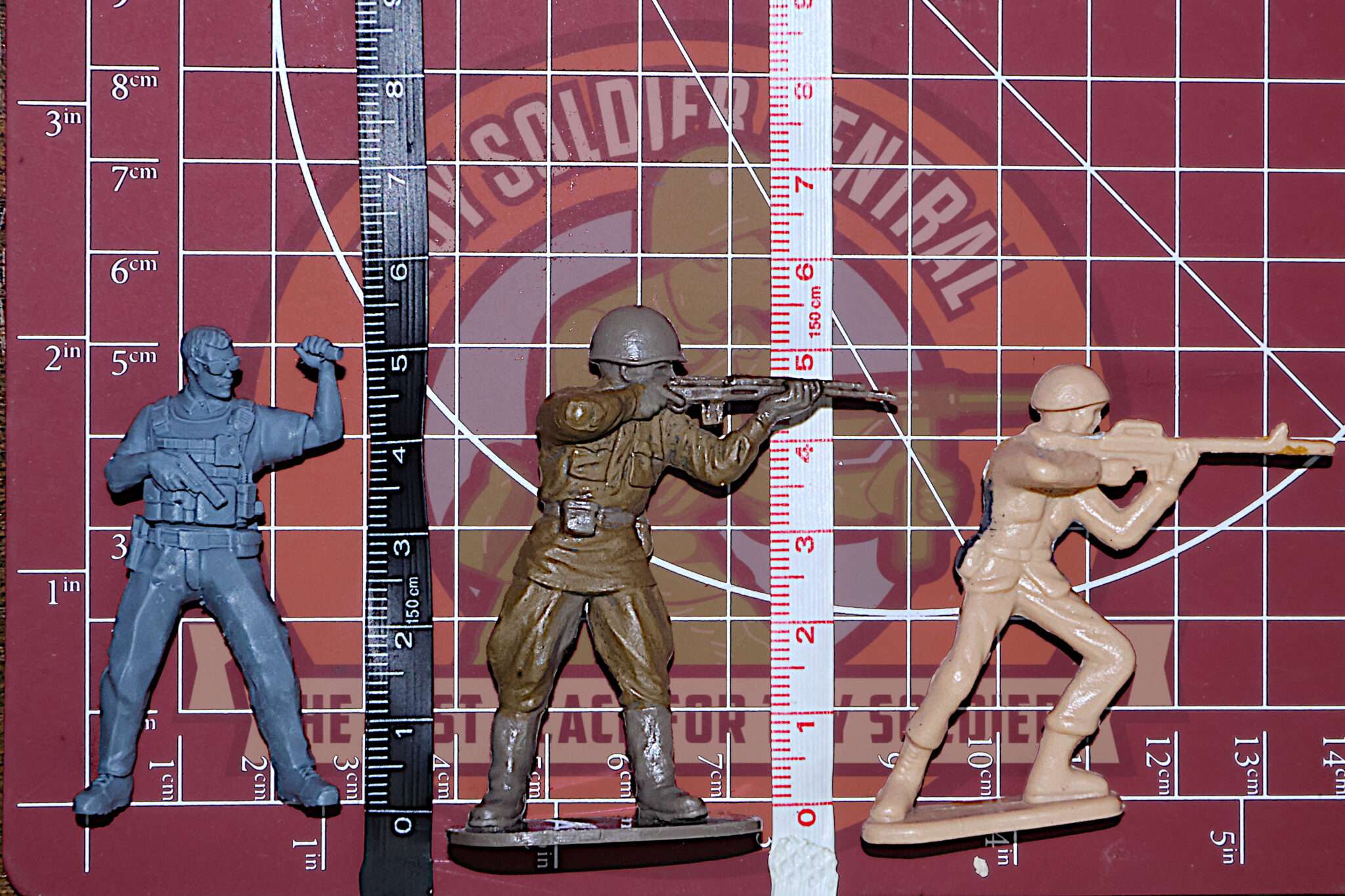 Police Toy Soldiers - Modern Cop Army Men