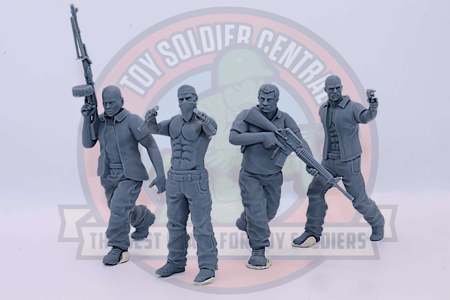 Gangster Toy Soldiers - Modern Street Thug Army Men