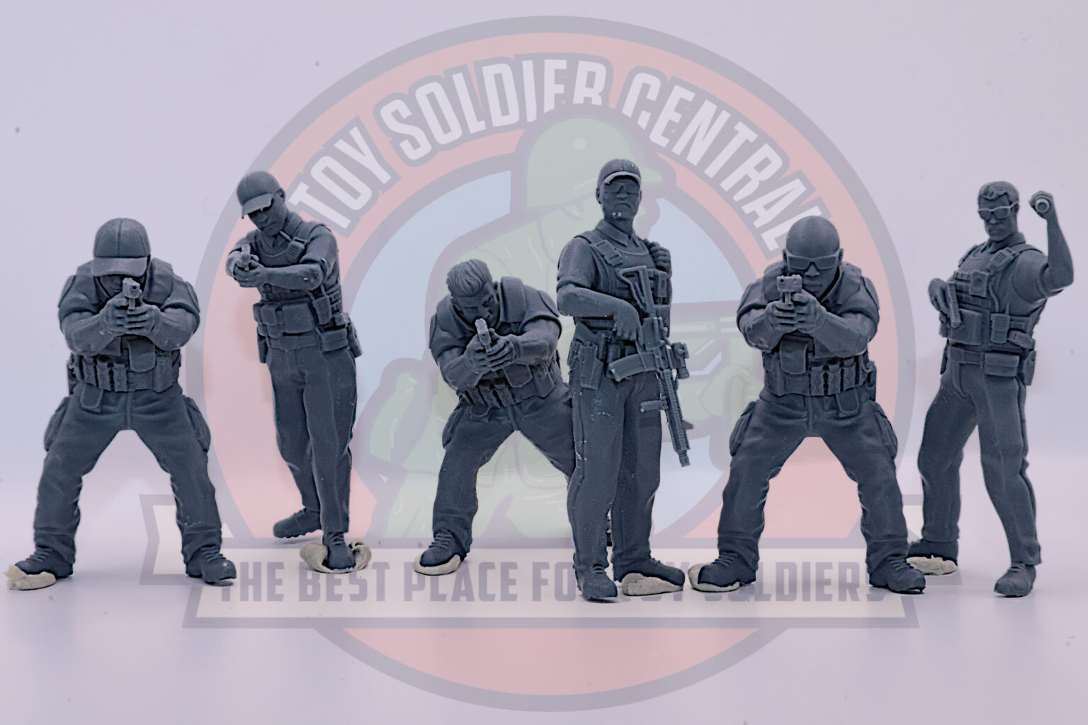 Police Toy Soldiers - Modern Cop Army Men